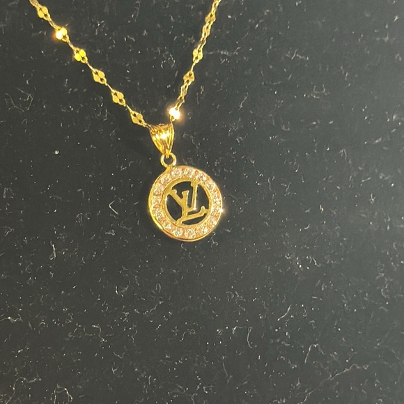 21k gold Neckless | Jewelry | 2k Solid Gold Chain Neckless Lightweight Brand Saudi Gold | Poshmark